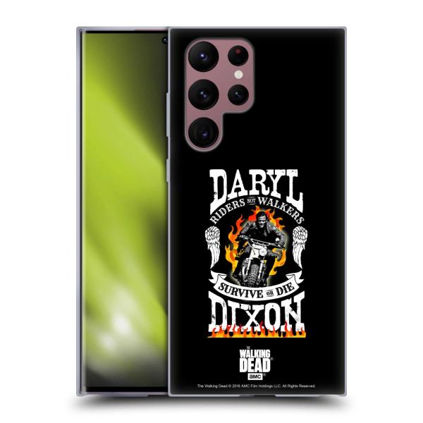 商品名:  Head Case Designs Officially Licensed AMC The Walking Dead Motorcycle Flames Daryl Dixon Biker Art Soft Gel Case C...
