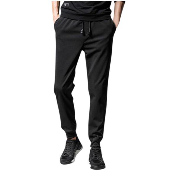商品名:  Gillberry Men's Casual Pants Plus Size Lightweight Loose Workout Jogger Pant Straight Leg Sweatpants Men Black S-5...