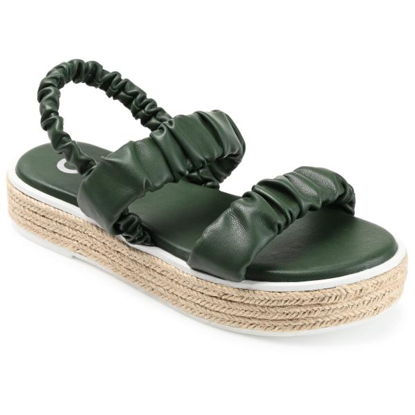 商品名:  Journee Collection Women's Tru Comfort Foam〓 Knowles Sandal Olive 7.5 Medium WOMENS USブランド: Journee Collection商品サイ...