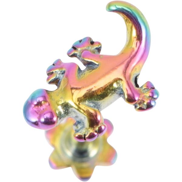 商品名Holibanna Gecko Earrings Stainless Steel Stud Earrings Girl Accessories Ear Bone Studs Gecko Lip Studs Women's Stud E...