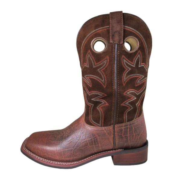 商品名:  Smoky Mountain Boots | Flint Series |?Men’s?Western Boot | Square Toe | Genuine Leather Material | Rubber Sole &am...