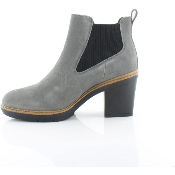商品名Dr. Scholl's Shoes Womens First Class Leather Chelsea Boots Gray 8 Medium (B,M)ブランド：Dr. Scholl's商品サイズ：8高さ：10.2 cm横幅：1...