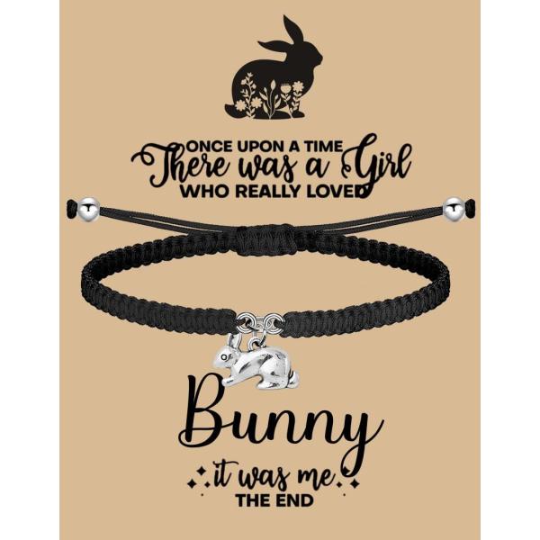 商品名MAOFAED かわいいバニーブレスレット バニー好きのギフト There Was A Girl Who Really Loved Bunny 誕生日ギフト 女の子 女性用, 0.8, 金属, 合金。MAOFAED Cute Bunn...