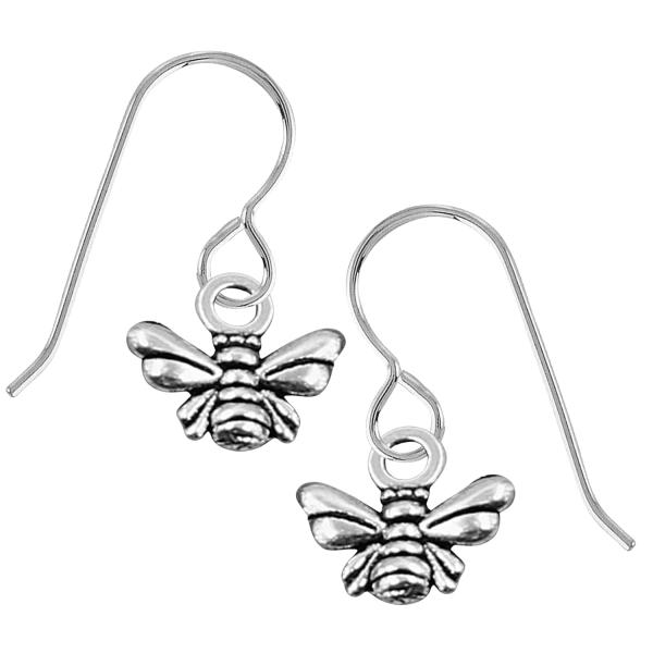商品名Honeybee Dangle Earrings | Fun Summer Earrings for Women and Girls in Sterling Silverブランド：Melanie Golden Artisan Jewe...