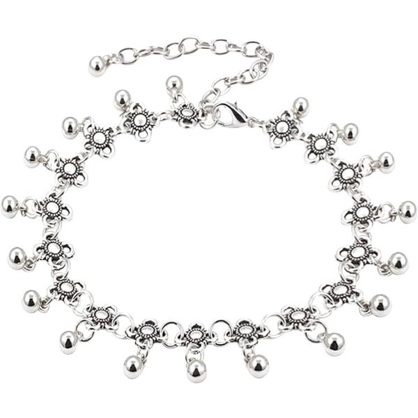 商品名of The Rings Book Set Original Text Beach Bells Ankle Bracelets For Women Girls Style Chain Beach Anklet Bracelet Jew...