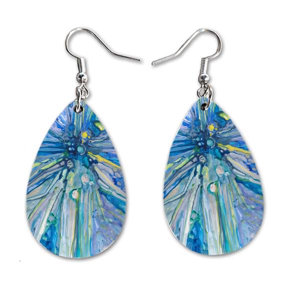 商品名Maureen Claffy Artist Collection | Angel Gabriel Teardrop Dangle Earrings Set | Cute Girls Womens Jewelry Earings | H...