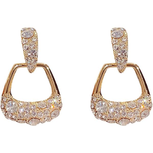 商品名Stud Earrings for Women Full Diamond Geometric Earrings for Teen Girls Minimalist Piercing Studs Trendy Earrings Eari...