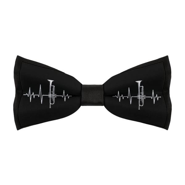 商品名:  WEEDKEYCAT Trumpet Heartbeat Funny Men's Pretied Bow Tie Adjustable Bowties Necktie for Wedding Partyブランド: WEEDKEY...