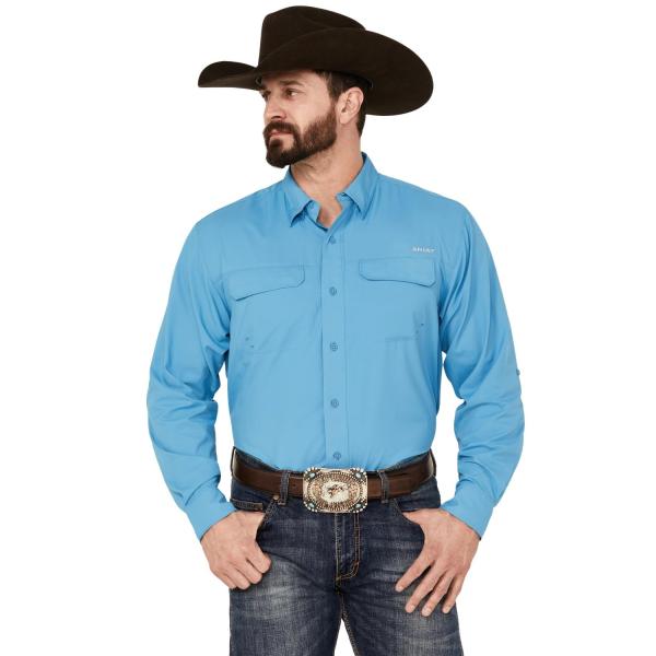 商品名:  ARIAT Men's Venttek Outbound Classic Fit Shirt Blue Lブランド: ARIAT商品サイズ: Large高さ: 55.7cm横幅: 51.2cm奥行: 7.5cm重量: 289g商...