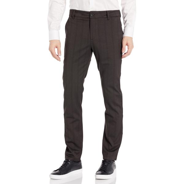 商品名:  PAIGE Men's Stafford Pinstripe Slim Fit Trouser Pant, Twilight Night, 34ブランド: PAIGE商品サイズ: 34高さ: 37.1cm横幅: 27.6cm奥行...
