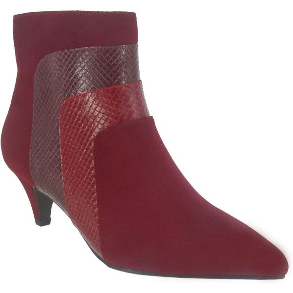 商品名Impo Eila マルチテクスチャブーティー 低反発素材, Vino Multi, 7Impo International Eila Multi Texture Bootie with Memory Foam, Vino Multi...