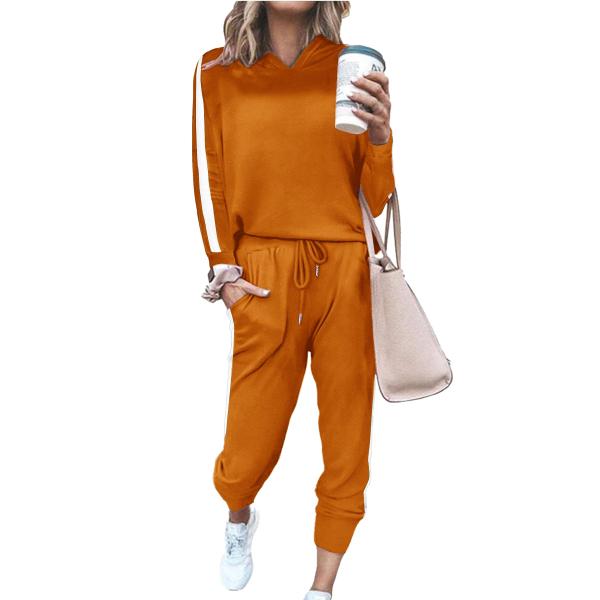 商品名:  HOTOUCH Womens 2 Piece Sweatsuits Tracksuits Velvet Outfits Hoodie Pant Sets Orange Mブランド: HOTOUCH商品サイズ: Medium高さ:...