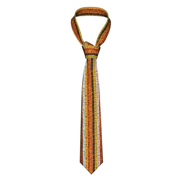 商品名:  Men'S Tie Egyptian Hieroglyphs Egypt Casual Neckwear For Officeブランド: Generic商品サイズ: One Size高さ: 2.0066cm横幅: 10.0076...