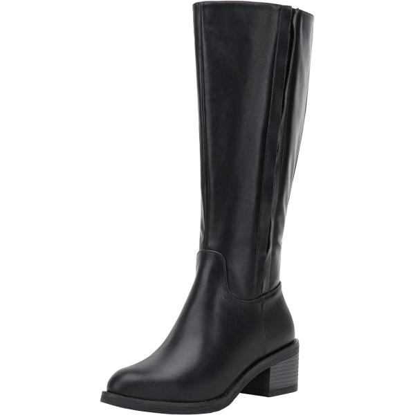 商品名Jeossy Women's 9661 Knee High Boots, Riding Boots for Women, Black, Size 9 US- High Boots with Inner Zipper and Side ...