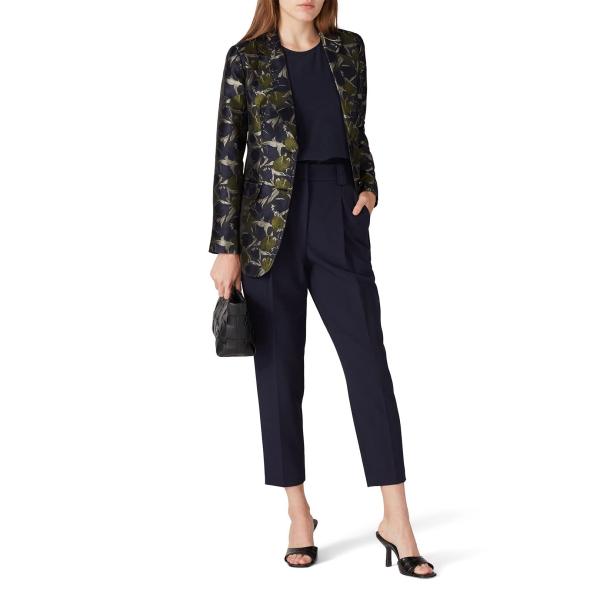 商品名:  Derek Lam Collective Rent the Runway Pre-Loved Tulip Print Suit Jacket, Multicolored, 40ブランド: Derek Lam Collective...