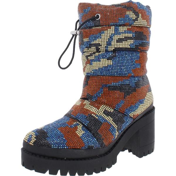 商品名Steve Madden Womens Pheonix Rhinestone Platform Ankle Boots Multi 6 Medium (B,M)ブランド：Steve Madden商品サイズ：6商品番号：PHEONIX色...