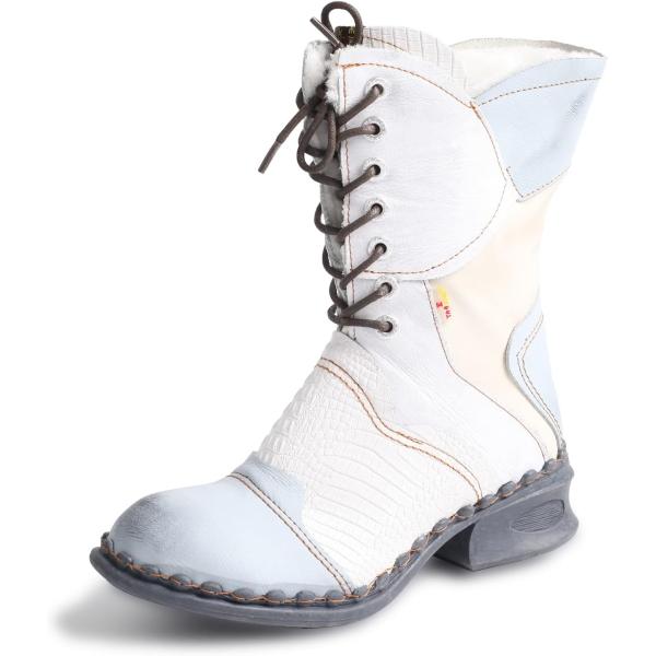 商品名TMA EYES Croc-Embossed Leather Boots Women's Faux Fur Mid Calf Boots (White,6)ブランド：TMA EYES商品サイズ：6高さ：10.6 cm横幅：25.9 c...