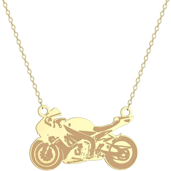 商品名Chereda チベットオートバイ メンズネックレス ステンレススチール パンクジュエリー スチームパンク ゴシックネックレス バイカー 父へのギフト, ステンレス鋼, 宝石なし。Chereda Tibetan Motorcycle ...