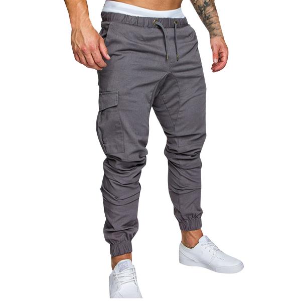 商品名:  Gym Pants Men, Mens Workout Clothes Joggers Khaki Men Fast Dry Stretch Pants Jeans Solid Color Ripped Holes Frayed...