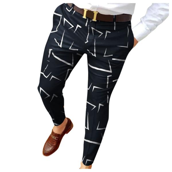 商品名:  Men's Plaid Print Casual Work Pants 2022 Classic Fit Pants with Pocket Fashion Business Slim Fit Plaid Dress Pants...