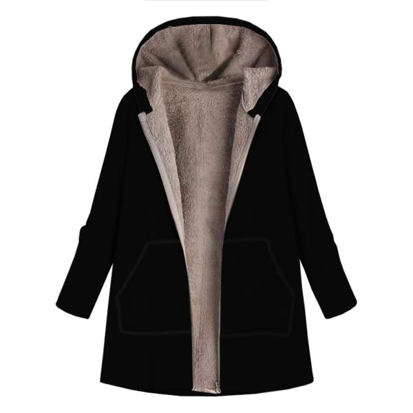 商品名:  DOLKFU Women's Thick Sherpa Lined Sweatshirt Hoodie Long Sleeve Teddy Coat Outerwear Solid Winter Jacket 2022 Cold...