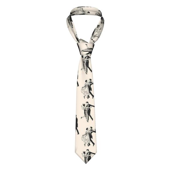 商品名:  ZEYUANKA Social Ballroom Dancing Sir and Lady Men's Tie Slim Skinny Regular Fit Necktie Modern Novelty Neck Tie fo...