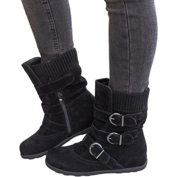 商品名Ankle Booties for Women Dressy, Women's Thigh High Fashion Boots Over The Knee Block Heel Boots Winter Boots Blackブラン...