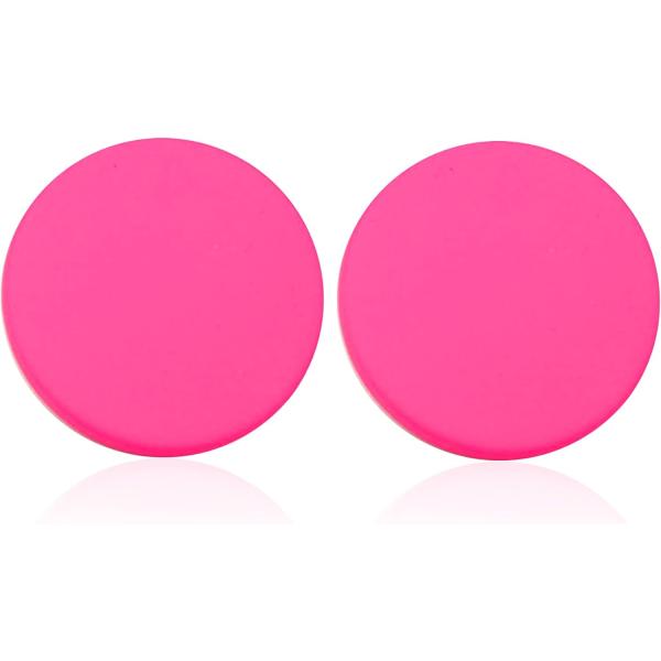 商品名大きな丸い円 アクリル樹脂スタッドイヤリング レディース ガールズ かわいいキャンディカラーイヤリング ステートメントネオンイヤリング 幾何学的なカラフルなボタンディスクスタッドイヤリング ファッションジュエリー 80年代, アクリル...