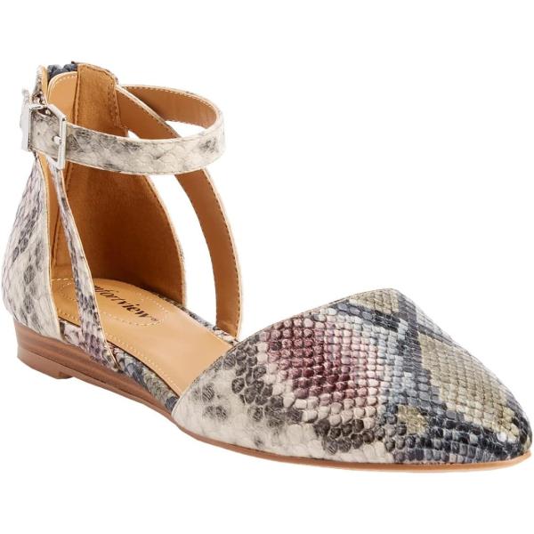 商品名Comfortview Women's Wide Width The Paris Flat - 9 WW, Pink Multiブランド：Comfortview商品サイズ：9 X-Wide高さ：7.6 cm横幅：35.6 cm奥行：4...