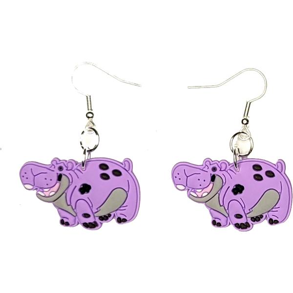 商品名Hippopotamus Hippo Earrings Hypoallergenic Silver PlatedFishhooks Yazzle Dazzleブランド：Generic商品サイズ：商品番号：色：素材：Various
