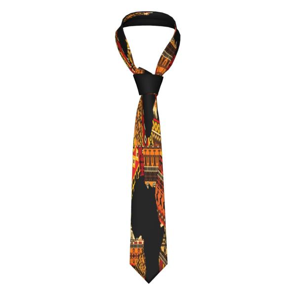 商品名:  showmedesign Africa Map African Abstract Art Men Tie Office Suit Necktie Simple Fashion Neck Polyester Soft Neckwe...