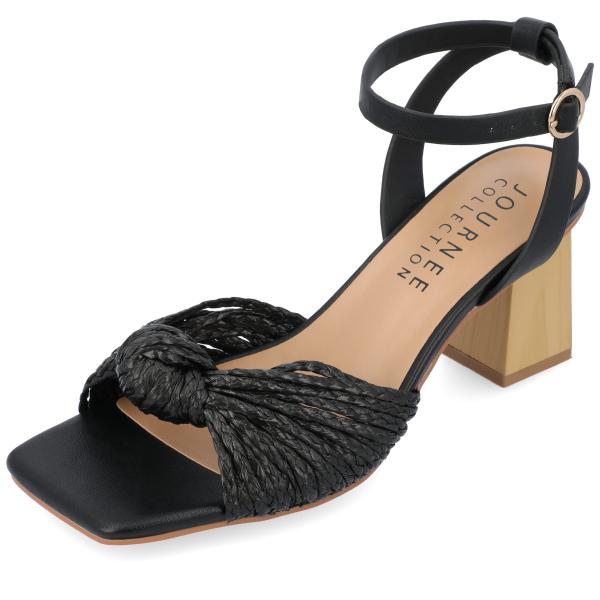 商品名: Journee Collection レディース Tru Comfort Foam〓 Galinda サンダル, ブラック, 5.5 Journee Collection Womens Galinda Tru Comfort Fo...