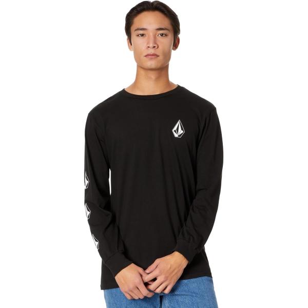 商品名Volcom Men's Deadly Stones Long Sleeve T-Shirt, Black-New, Largeブランド：Volcom商品サイズ：Large高さ：3.1 cm横幅：26.2 cm奥行：31.5 cm重量...