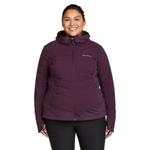 商品名:  Eddie Bauer Women's MotionLoft Hybrid Down Jacket, Deep Eggplant, 3X, Plusブランド: Eddie Bauer商品サイズ: 3X高さ: 1.9cm横幅: 2...