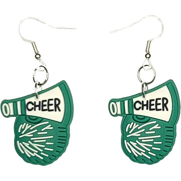 商品名Cheerleader Earrings Hypoallergenic Silver Plated Fishhooks Green Pom Pom Yazzle Dazzleブランド：Generic商品サイズ：商品番号：色：green...