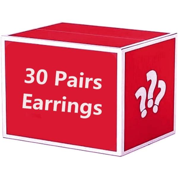 商品名QTMY 30ペア イヤリングバンドルボックス レディース ファッションイヤリングセット 亜鉛 宝石なし, 亜鉛, 宝石なしQTMY 30 Pairs Earrings Bundle Box or Women,Fashion Earr...