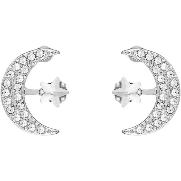 商品名Capwell + Co ストーン 月と星 スタッドピアス 天体 ファッションギフト 女性と若い女の子向け, 亜鉛, 宝石なしCapwell + Co Celestial Moon and Star Silver Stud Earri...