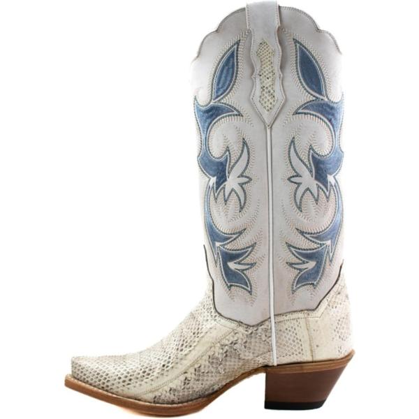 商品名Dan Post Women's Exotic Watersnake Western Boot Snip Toe Cream 10 M USブランド：Dan Post商品サイズ：10商品番号：色：Cream素材：Leather