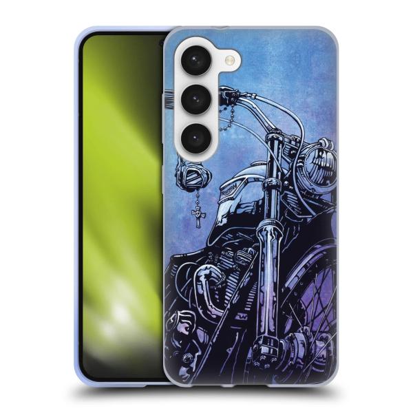 商品名:  Head Case Designs Officially Licensed David Lozeau Motorcycle Skeleton Grunge Soft Gel Case Compatible with Samsun...