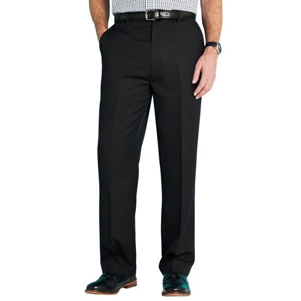 商品名:  Pegasus | Men's | Stain-Resist with Hidden Stretch Waistband | Easy-care and Versatile Pants | Blackブランド: Pegasus商...