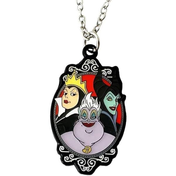 商品名MVCBVVV 悪役 ウルスラ 邪悪な女王 マレフィセント ネックレス オリジナルデザイン ホラーネックレス ギフト 女の子 レディース メンズ, 亜鉛, 宝石なしMVCBVVV Villain Ursul Evil Quen Mal...