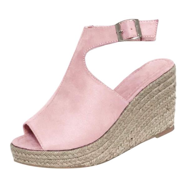 商品名:  Eduavar Sandals Women Fashion, Womens Sandals Dressy Summer Open Toe Wedge Sandals Ankle Strap Platform Sandals Pi...