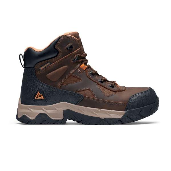 商品名:  ACE Work Boots Men's Glacier Nano Composite Toe (NCT) Slip and Water Resistant Boots, Brown, Men's Size 10.5ブランド: ...