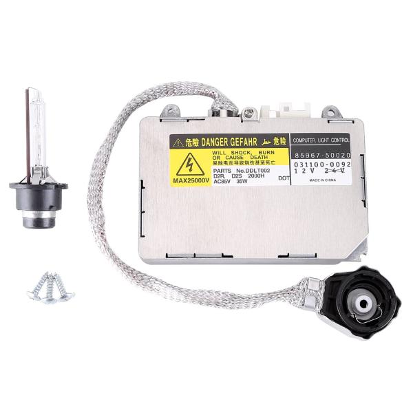 商品名: Alikali 8596750020 キセノン ヘッドライトバラストコントロールユニット D2S電球付き 2007 2008 2009 レクサス RX350 8596750020 D2Sヘッドライトバラストモジュール交換用 Ali...