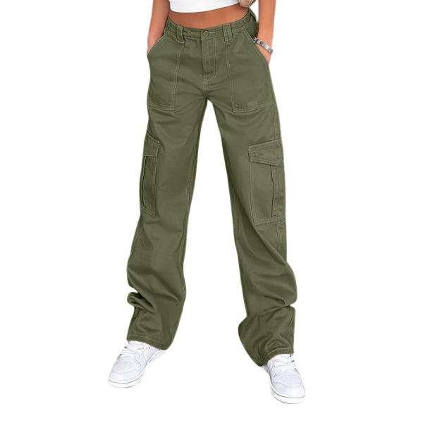 商品名:  Lepunuo Cargo Pants Tactical Hiking Pants for Women Stretchy Waist Army Greenブランド: Lepunuo商品サイズ: Small高さ: 35.7124c...
