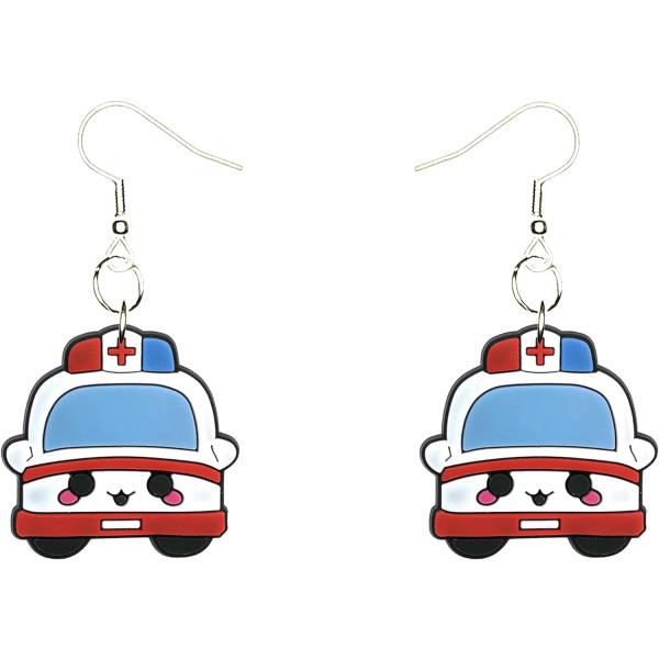 商品名Ambulance Earrings Lead and Nickle Free Fishhooks Net Yazzle Dazzle Doctor Nurse EMT First Responder Loveブランド：Generic...