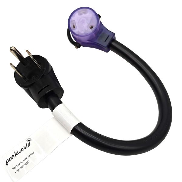 商品名:  Parkworld 78820 AC Power Adapter Cord NEMA 6-50P Male to TT-30R RV 30A Outlet, 125 Volt 1.5FTブランド: Parkworld高さ: 10...