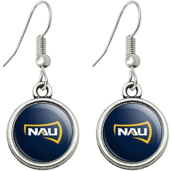 商品名Northern Arizona University Primary Logo Novelty Dangling Drop Charm Earringsブランド：GRAPHICS &amp; MORE商品サイズ：OneSize高さ：...