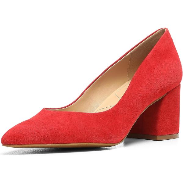 商品名NYDJ レディース Solimar スエードパンプス, レッド, 6NYDJ Women's Solimar Suede Pump, Red, 6ブランド：NYDJ商品サイズ：6高さ：11.7 cm横幅：16.9 cm奥行：29.9...