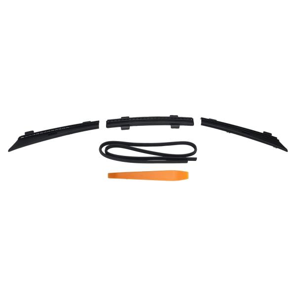 商品名:  Weojeviy Front Hood Strip Cover Hood Dust Proof Seal Strip Model 3 hood seal, Front Waterproof Chassis Cover Water...